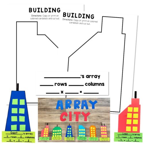 Math - Multiplication - Array City - Lucky Little Learners