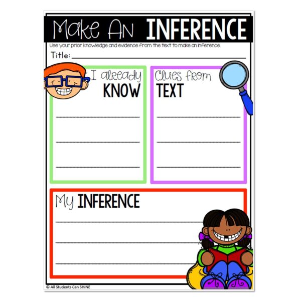 Small Group Reading Activities - Reading Comprehension - Make an ...