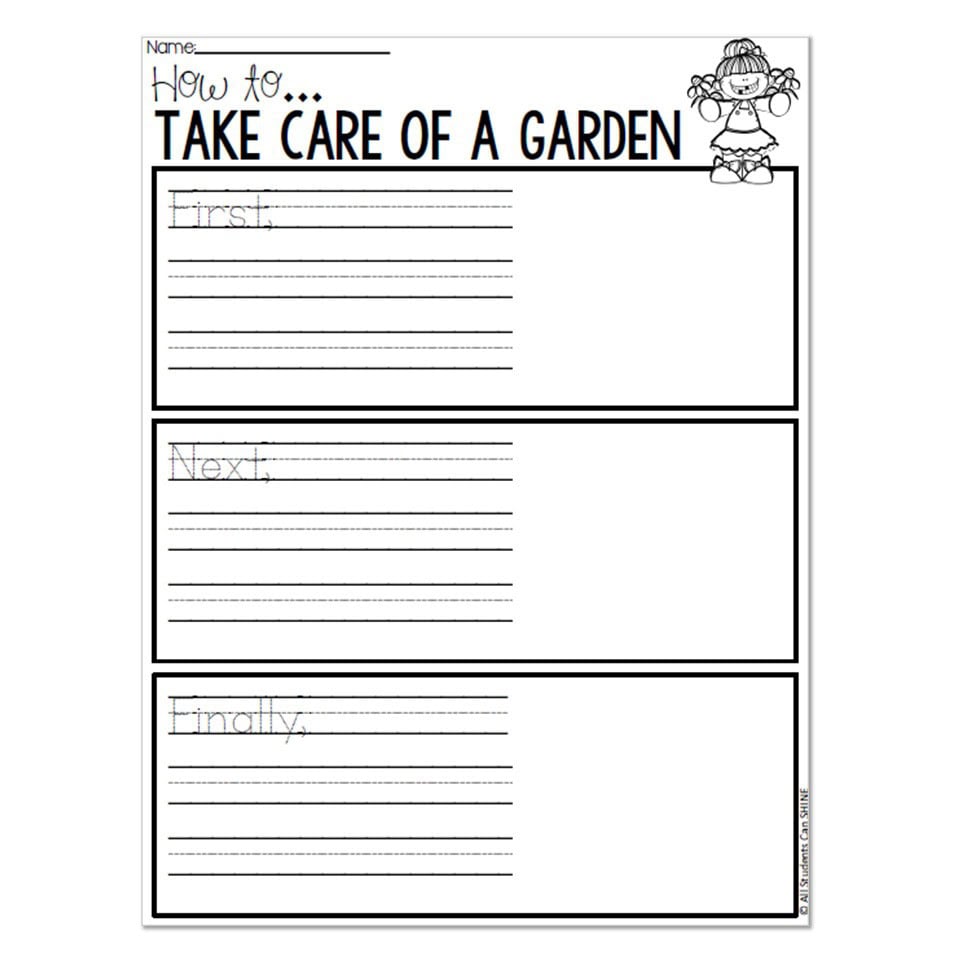 Summer Writer's Workshop - How to Take Care of a Garden - Lucky Little ...