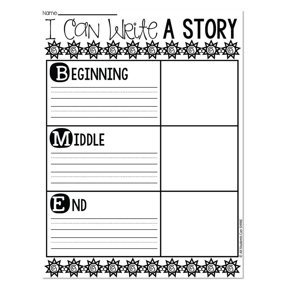 Summer Writer's Workshop - I Can Write a Story - Lucky Little Learners