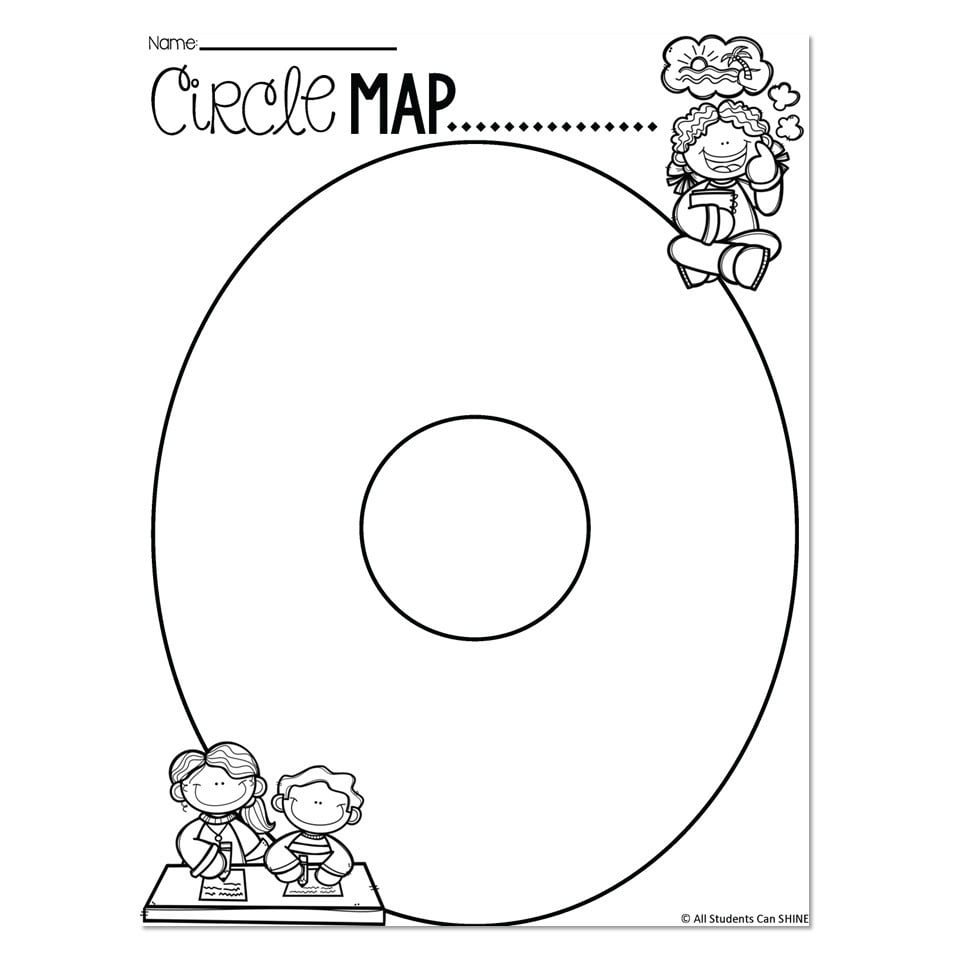 Writer's Workshop - Circle Map - Lucky Little Learners