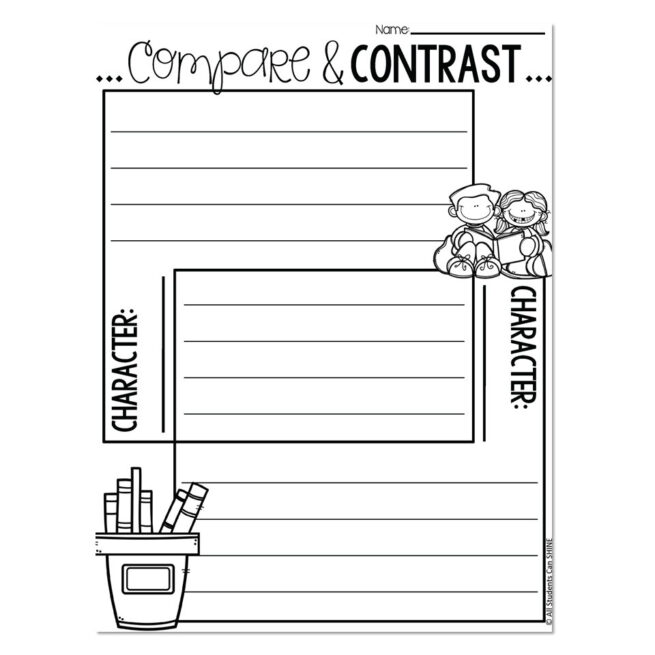 Writer's Workshop - Compare and Contrast - Lucky Little Learners