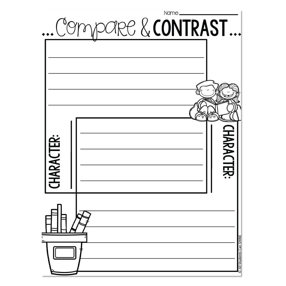 Writer's Workshop - Compare and Contrast - Lucky Little Learners