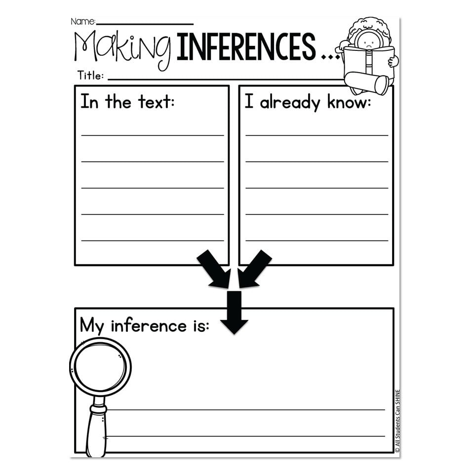 Writer's Workshop - Making Inferences - Lucky Little Learners