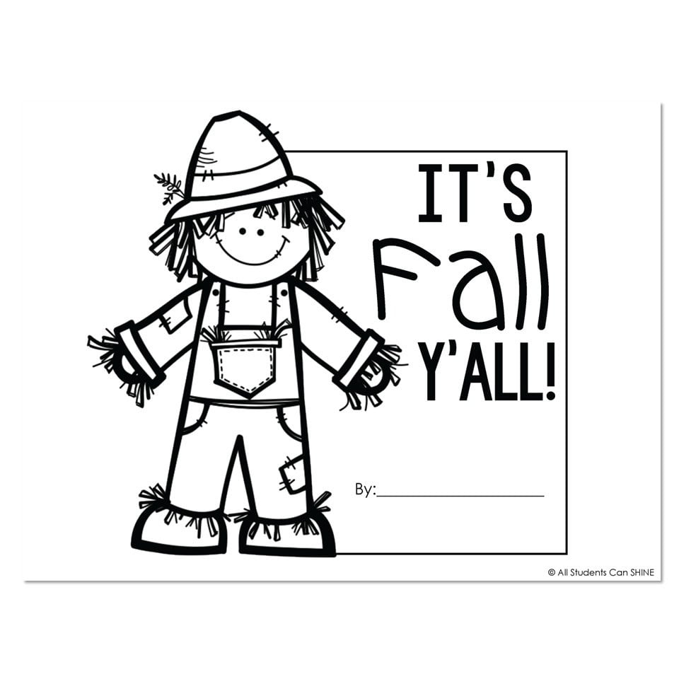Writing Flipbooks Covers - Fall - Lucky Little Learners