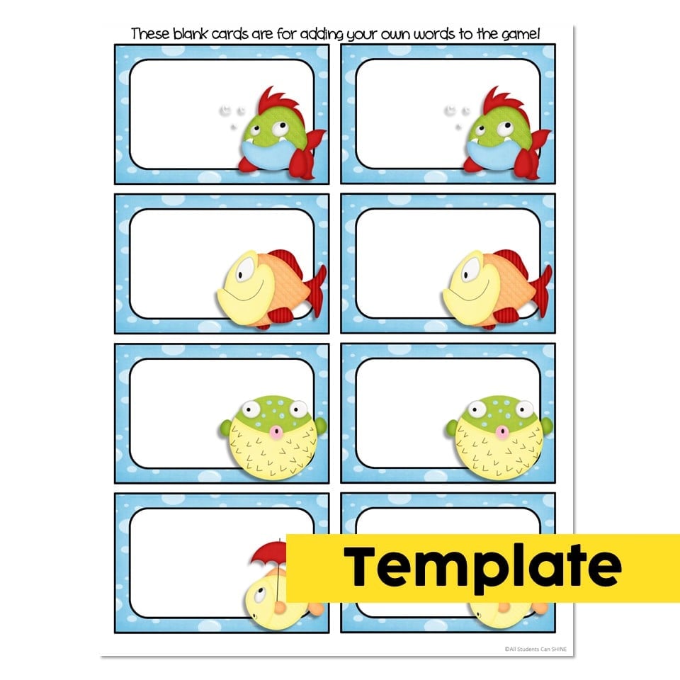 April Fools Craftivity - Sight Word Game Template - Lucky Little Learners