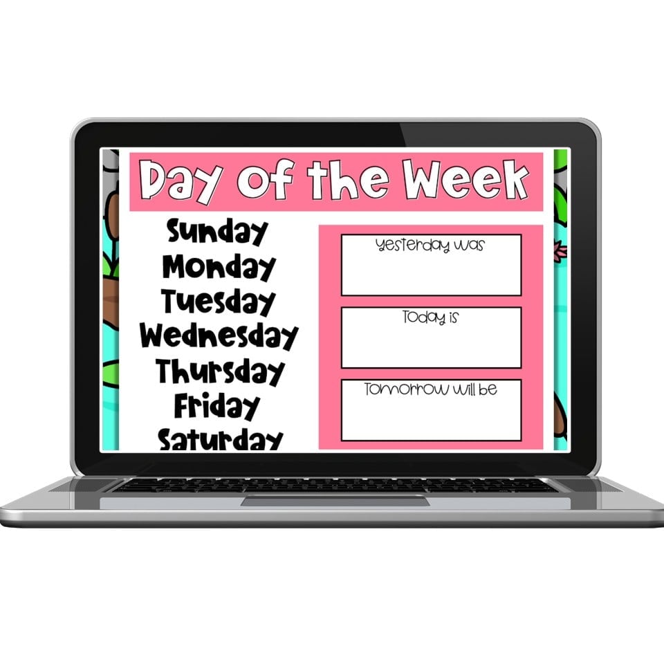 Digital Morning Meeting Calendar - Set 11 - Lucky Little Learners