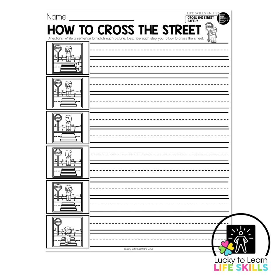 Lucky to Learn Life Skills - Unit 12 Citizenship and Community - Cross ...