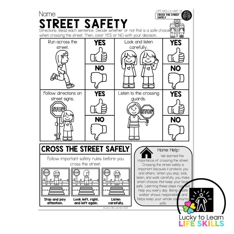 Lucky to Learn Life Skills - Unit 12 Citizenship and Community - Cross ...