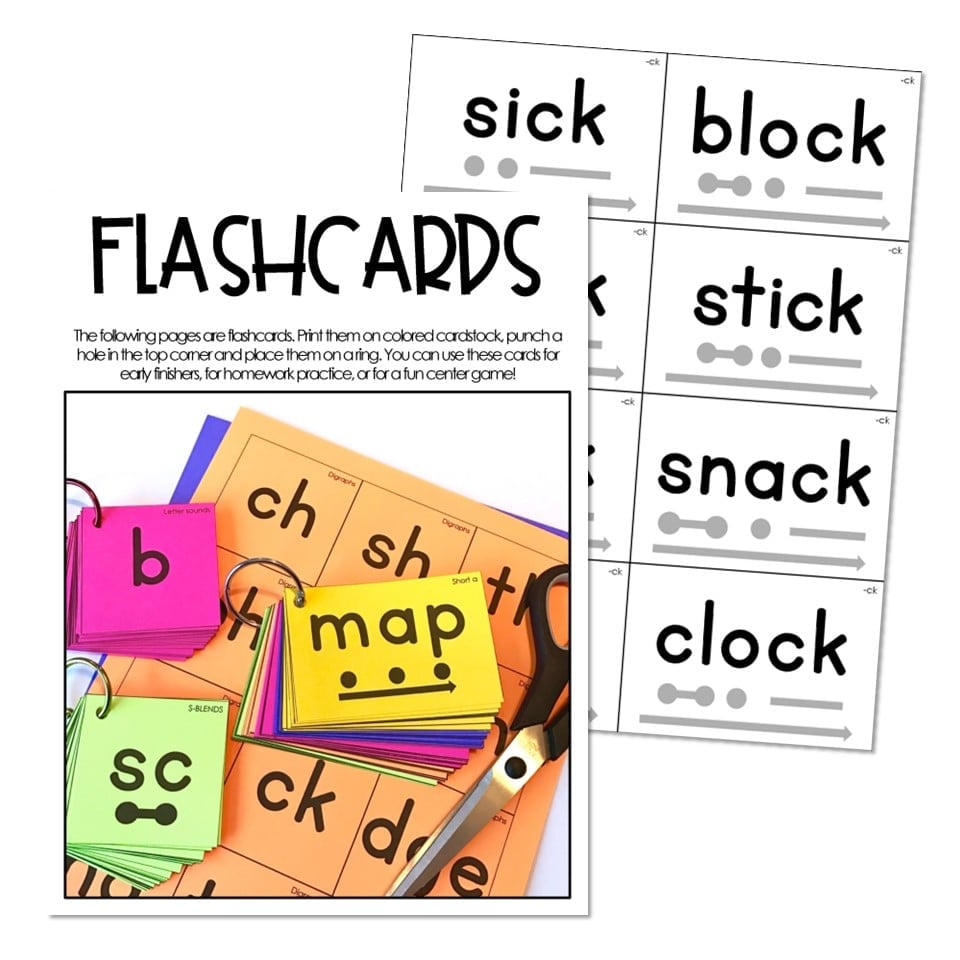 Reading Intervention - Flashcards - Sound Recognition - Digraphs - CK ...