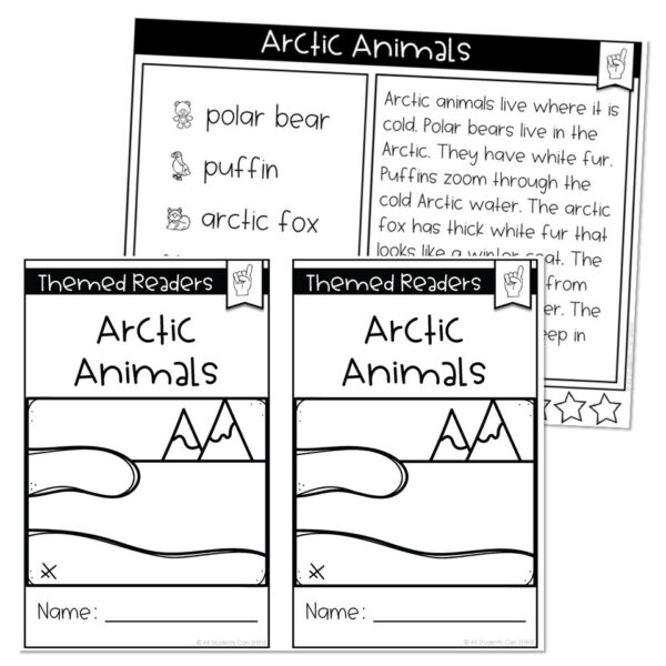 Themed Readers - Arctic Animals - Lucky Little Learners