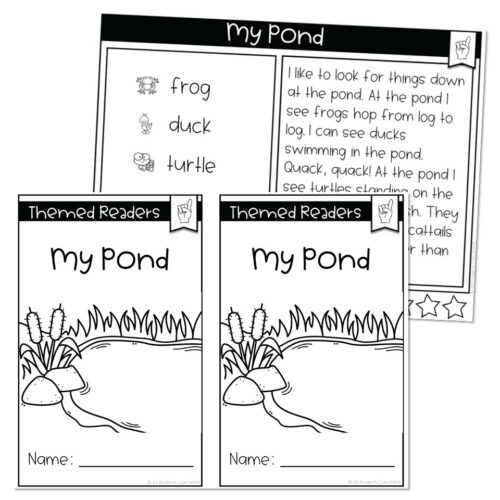 Themed Readers - My Pond - Lucky Little Learners