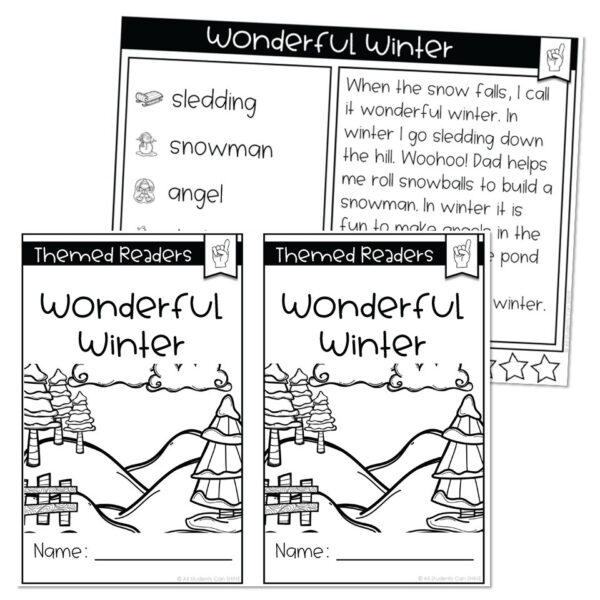 Themed Readers - Wonderful Winter - Lucky Little Learners