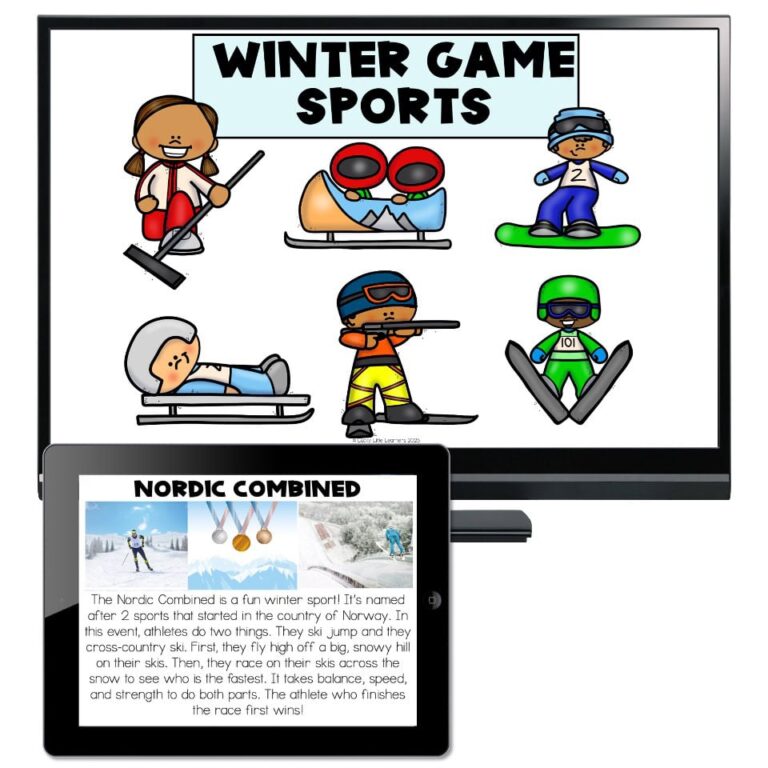 Winter Games – Social Studies – Winter Games Sports – Teaching Slides ...