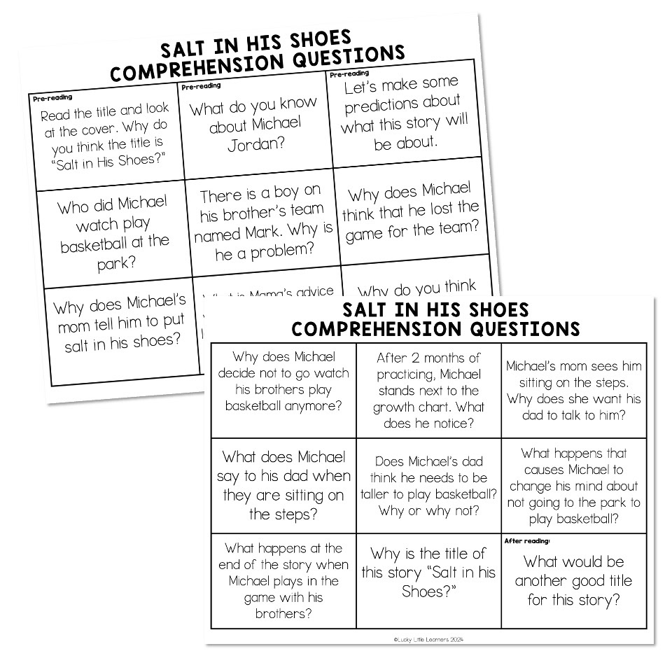 Basketball Transformation - Reading - Salt in His Shoes Companion ...