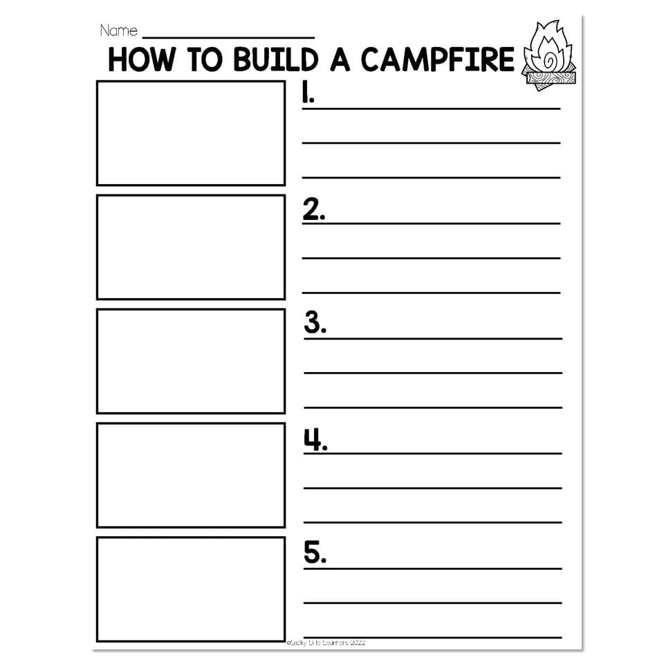 Camp Read a Lot - How to Writing - 2022 Version - Lucky Little Learners