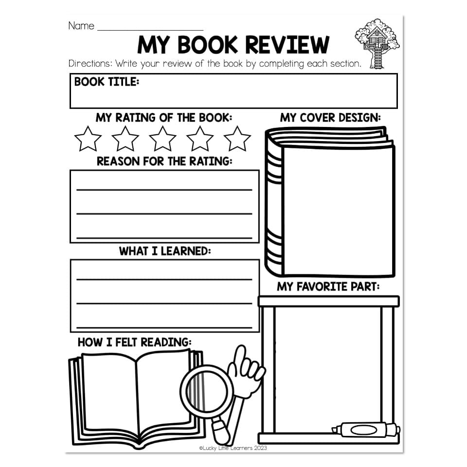 Chapter Book Companion - Magic Tree House - Book Review - Lucky Little ...