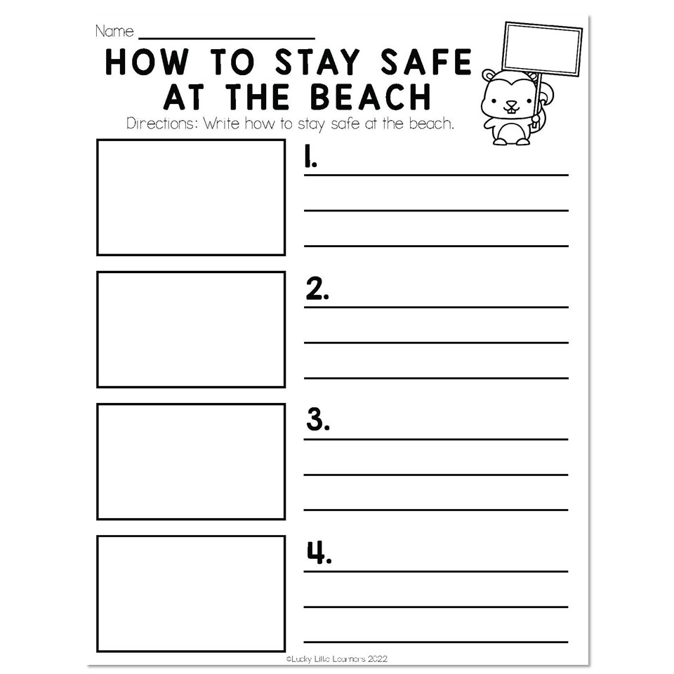 Classroom Transformation - Beach Day - How to Stay Safe at the Beach ...