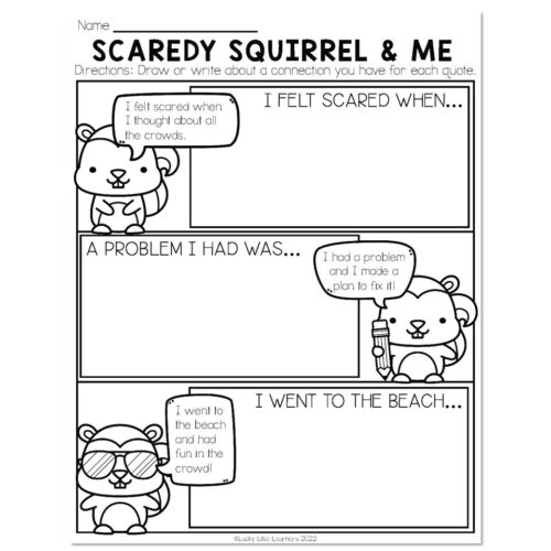 Classroom Transformation - Beach Day - Scaredy Squirrel and Me - Lucky ...