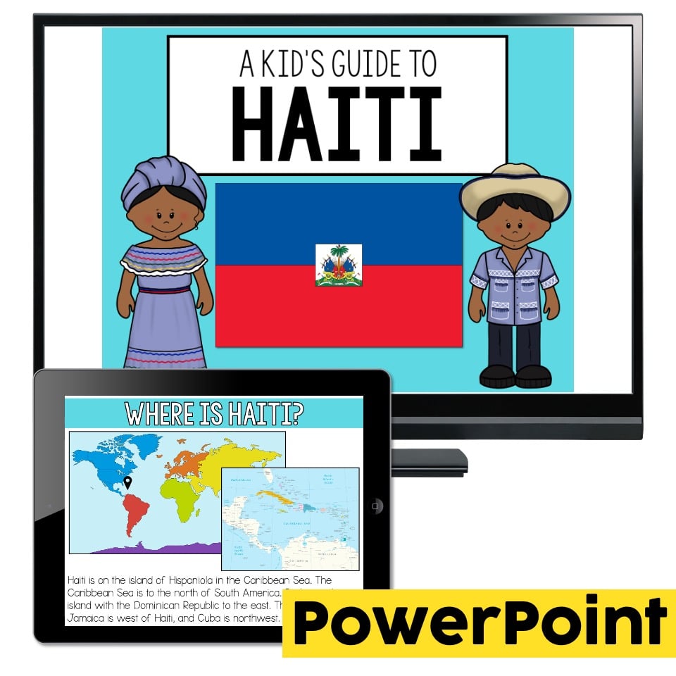 Country Study – Haiti – Teaching Slides - PowerPoint - Lucky Little ...