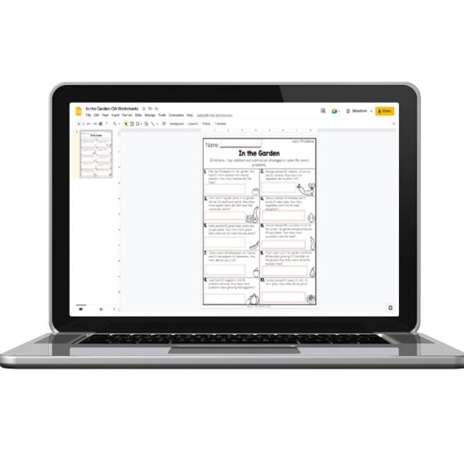 Digital 2nd Grade Math Worksheets - Operations and Algebraic Thinking ...