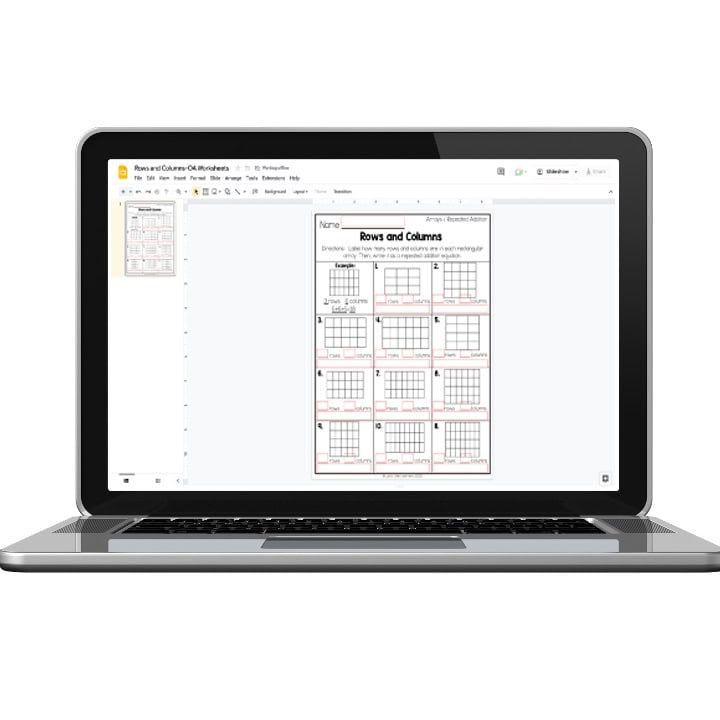 Digital 2nd Grade Math Worksheets - Operations and Algebraic Thinking ...