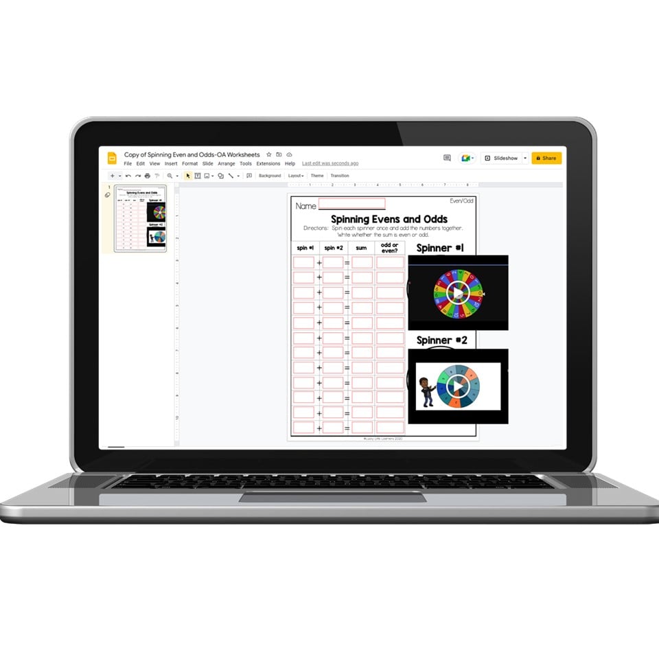 Digital 2nd Grade Math Worksheets - Operations and Algebraic Thinking ...