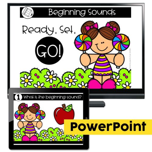 Digital Flash Phonics - Beginning Sounds - Lucky Little Learners