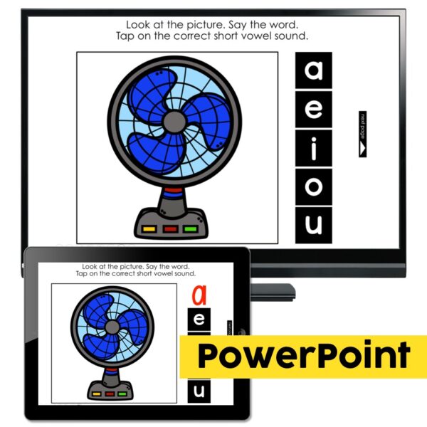 Digital Interactive Phonics - Short Vowels - Game 4 Whole Class - Lucky ...