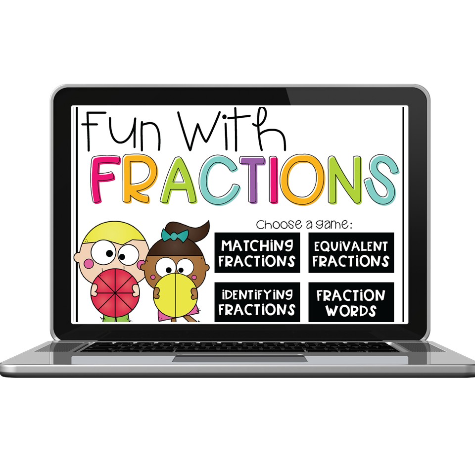 Digital Math Games - Fractions - Lucky Little Learners