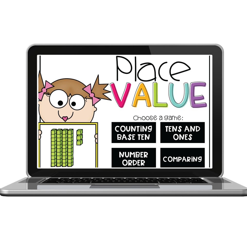 Digital Math Games - Place Value - Lucky Little Learners