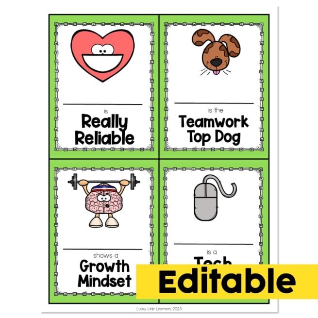 Editable End of Year Awards - Lanyards - Page 15 - Lucky Little Learners