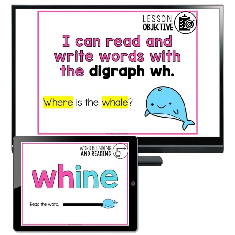 Lucky to Learn Phonics - Digraphs WH PH GH DGE - Level 2 Teaching ...