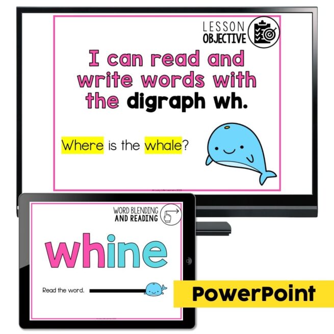 Lucky to Learn Phonics - Digraphs WH PH GH DGE - Level 2 Teaching ...