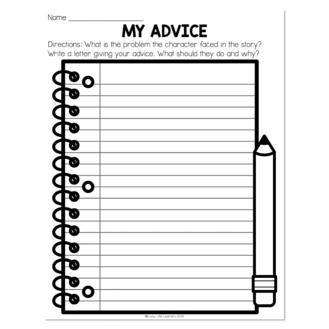 Read Aloud Chapter Book Companion - Graphic Organizer - Character ...