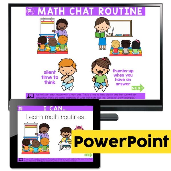 Lucky to Learn Math - Kindergarten - Routines - What is a Routine ...