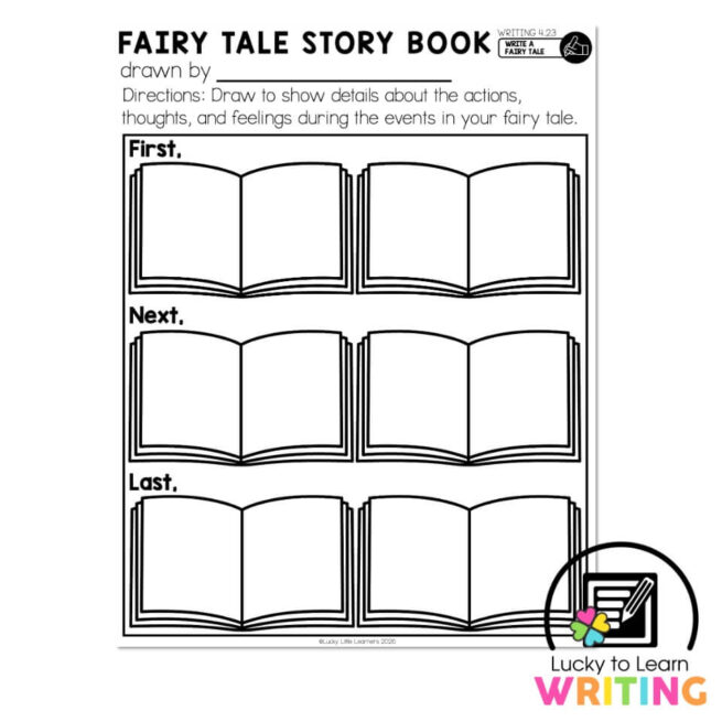 Lucky to Learn Writing 1st Grade - Unit 4 Intro to Narrative - Writing ...