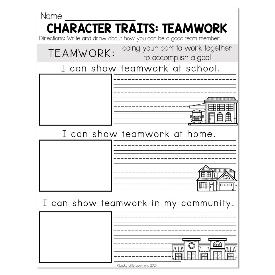 Basketball Transformation - SEL - Character Traits - Teamwork - Lucky ...