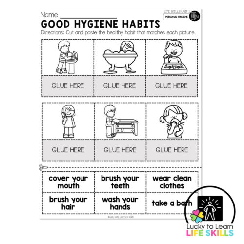 Lucky to Learn Life Skills - Unit 1 Personal Responsibility and Hygiene ...