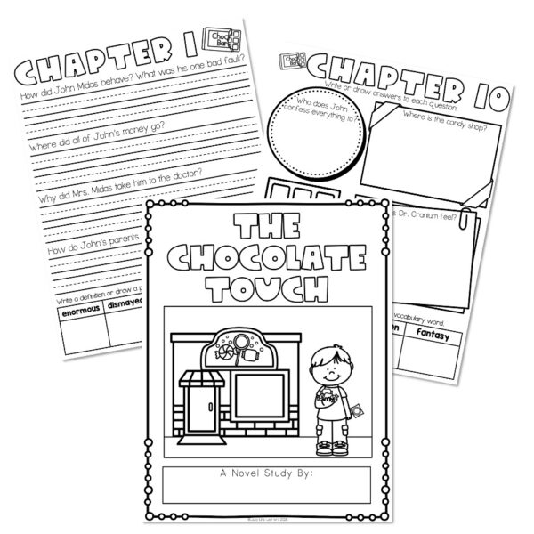 Novel Studies - The Chocolate Touch - Lucky Little Learners