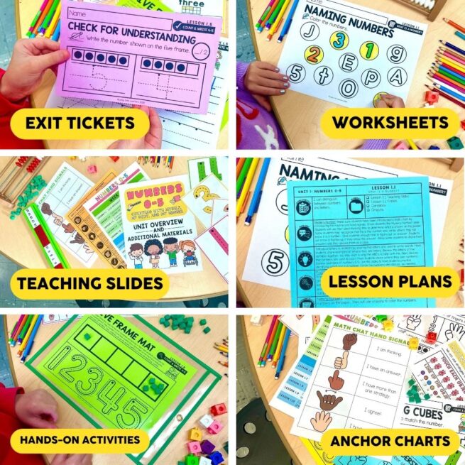 Lucky to Learn Math Kindergarten - Growing Bundle - Lucky Little Learners