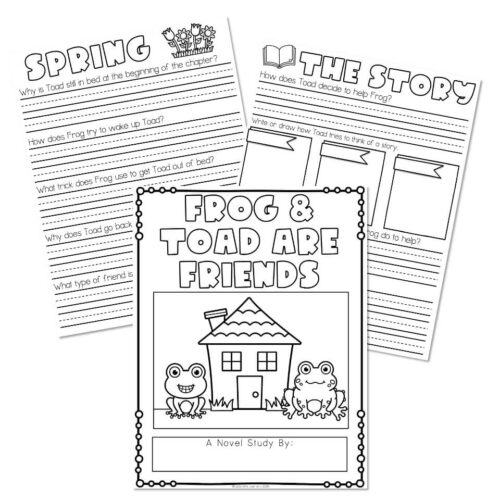 Novel Studies - Frog & Toad are Friends - Lucky Little Learners