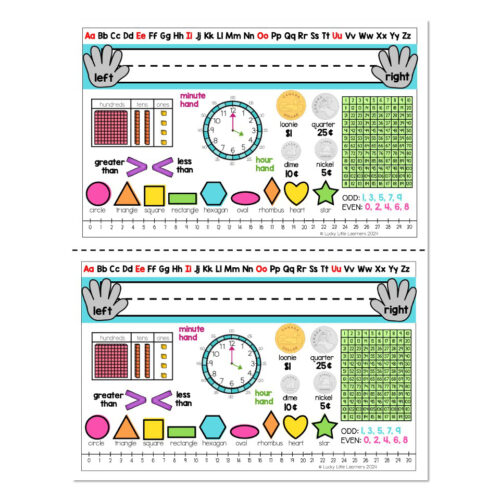 Classroom Setup - Desk Name Plates - Pencil Box - Canadian Coins ...