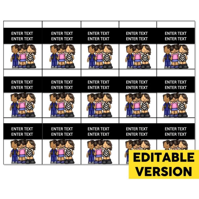 Editable - Brag Tags - Character Traits - Compassion - Version 2 ...