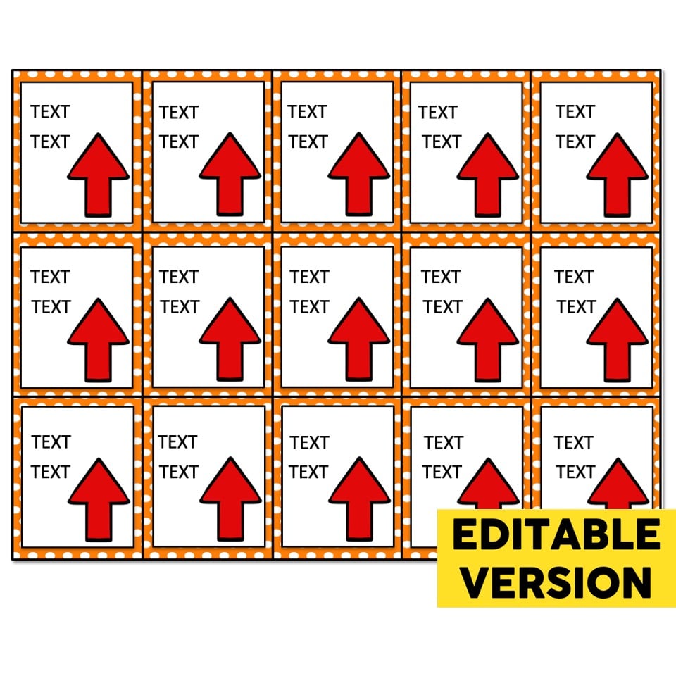 Editable - Brag Tags - Set 1 - Keep it Up - Version 1 - Lucky Little ...