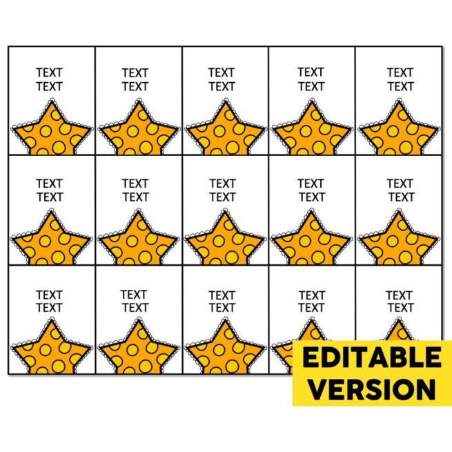 Editable - Brag Tags - Set 1 - Math Whiz - Version 2 - Lucky Little ...