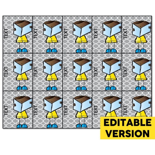 Editable - Brag Tags - Set 1 - Reading - Version 1 - Lucky Little Learners