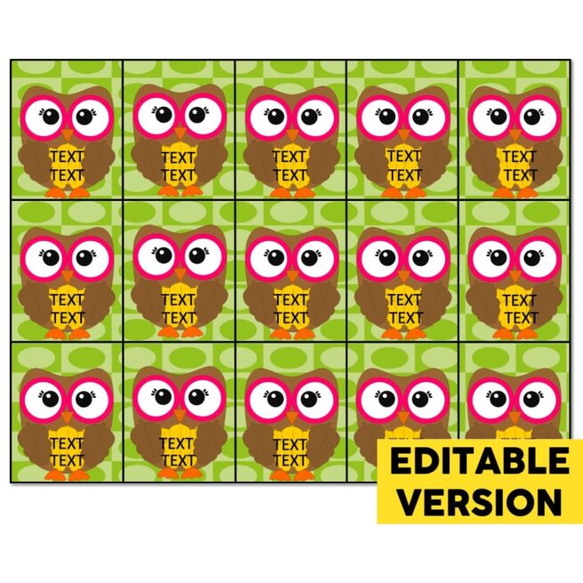 Editable - Brag Tags - Set 1 - Wise Decision Maker - Version 1 - Lucky ...