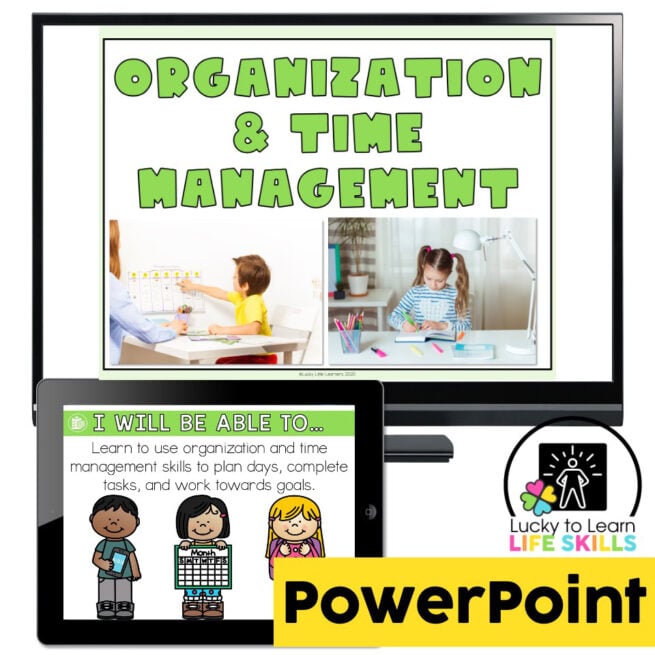 Lucky to Learn Life Skills - Unit 10 Organization and Time Management ...