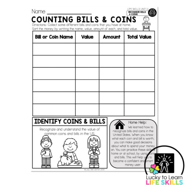 Lucky to Learn Life Skills - Unit 11 Money and Consumer Skills ...